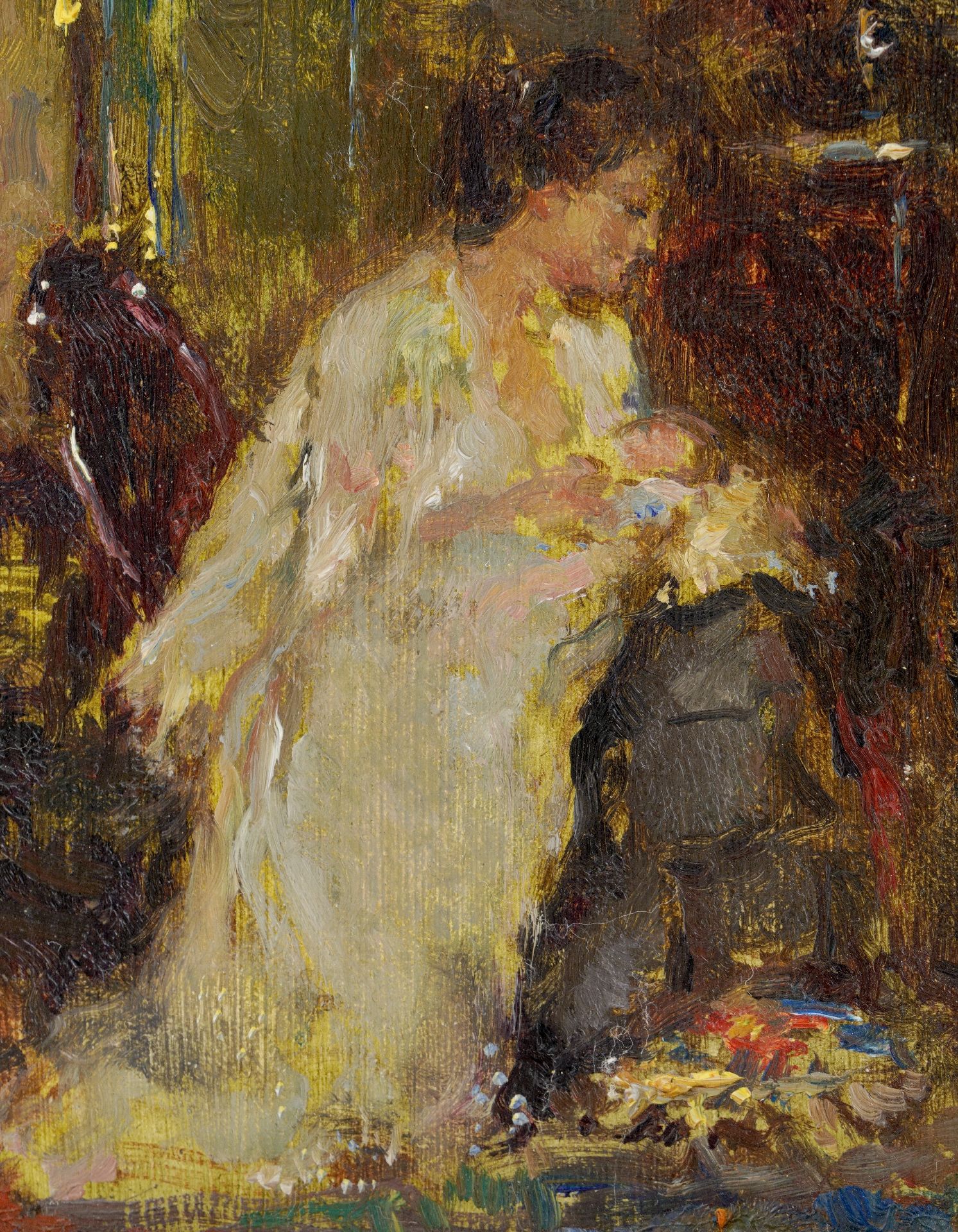 Albert Roelofs | Paintings for Sale | Woman in an interior