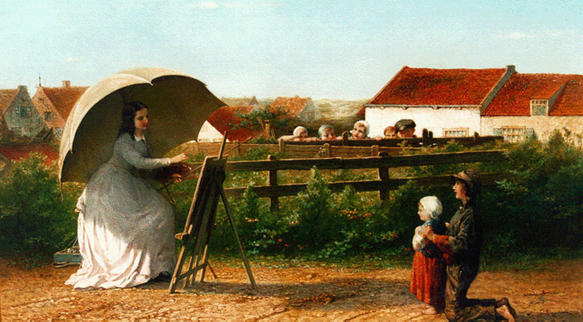 Hein Burgers (1834-1899) Paintings for Sale