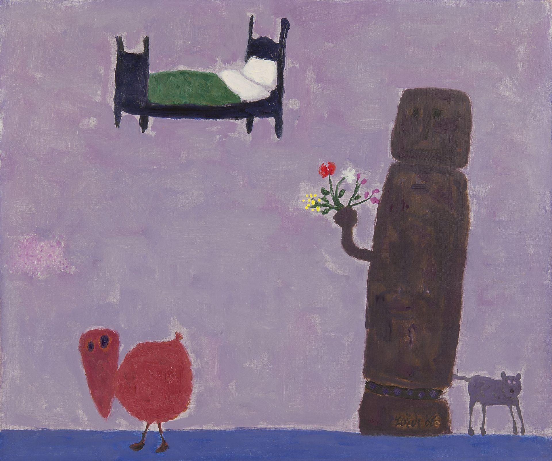 Jan Roëde | Paintings for Sale | The bed