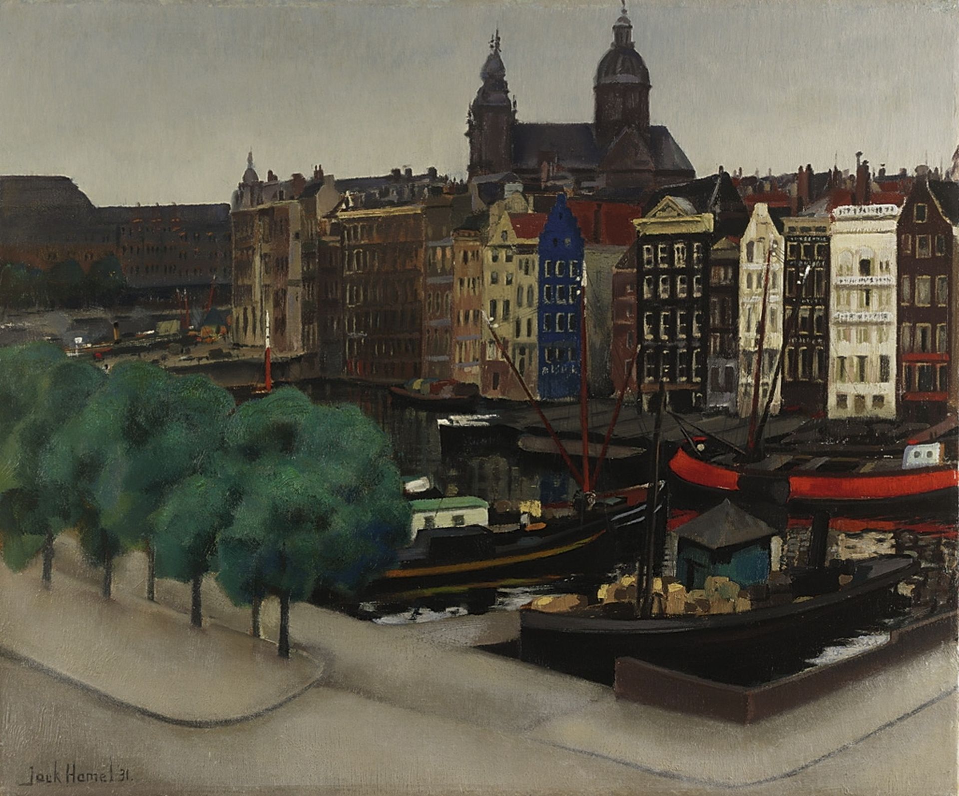 Jack Hamel (1890-1951) Paintings for Sale