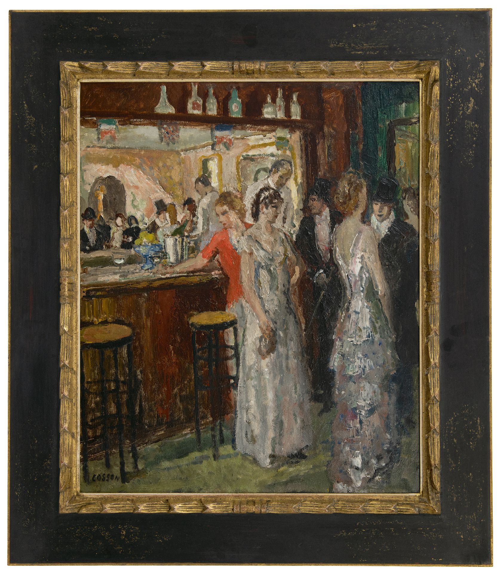 Marcel Cosson | Paintings for Sale | After the theater