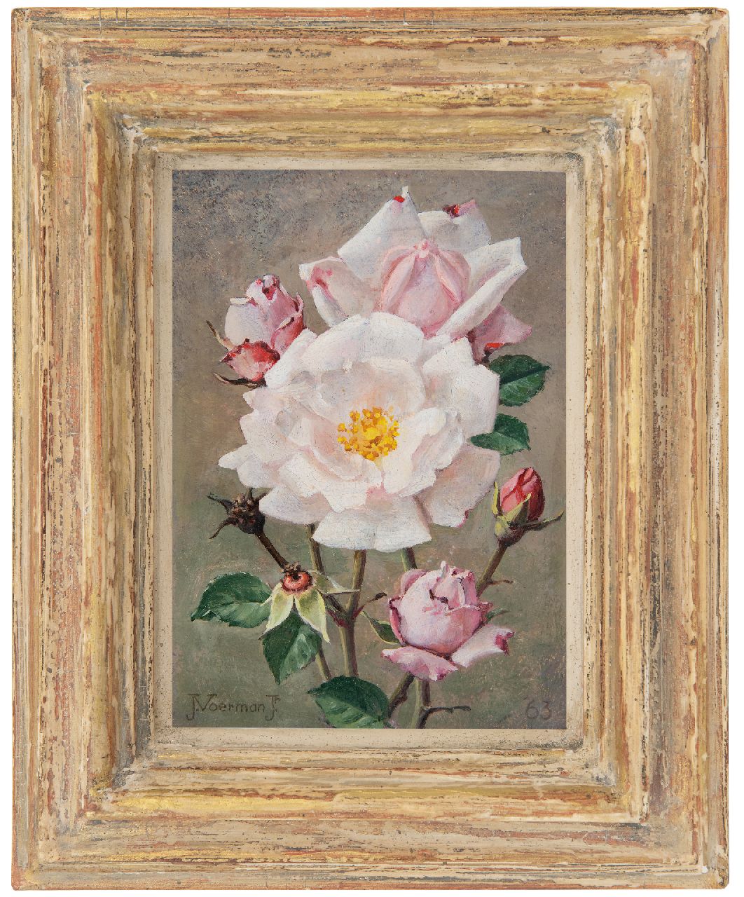 Jan Voerman jr. | Paintings for Sale | Pink roses